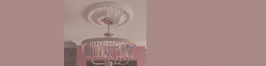 New Build Lounge: Plaster Coving & Ceiling Roses, Beds