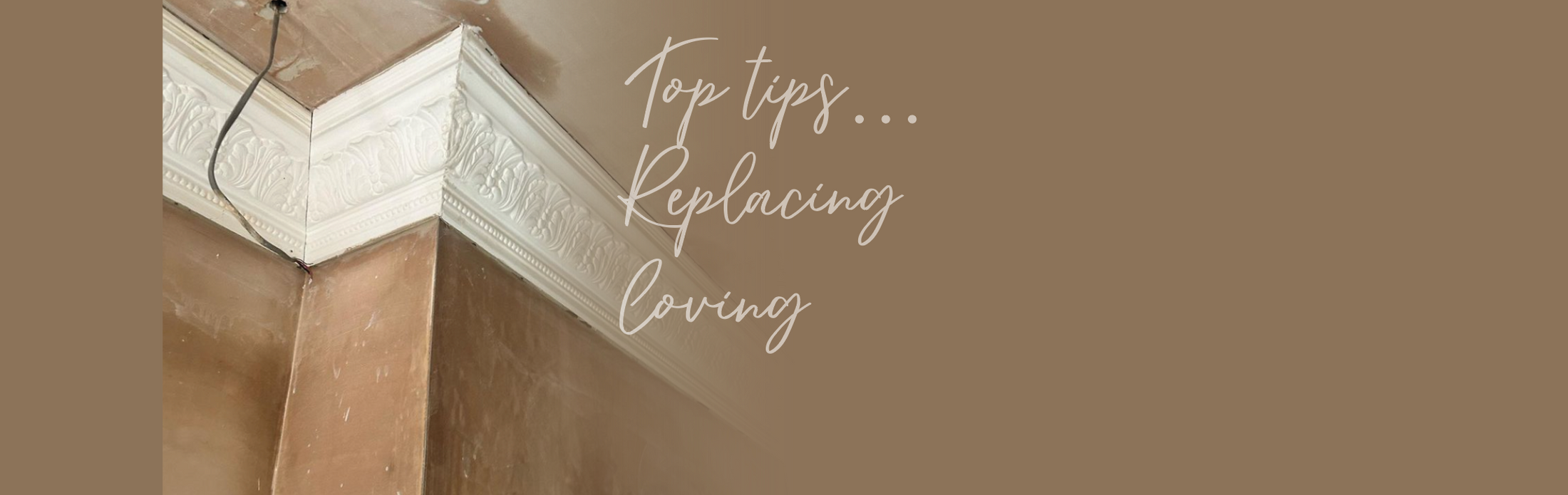 Top Tips for Replacing Coving | Plaster Ceiling Roses