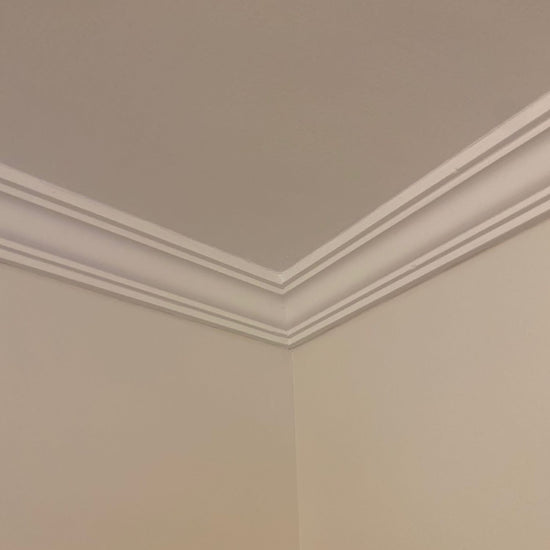 Small Ogee Plaster Coving 50mm SPC006 | Plaster Ceiling Roses