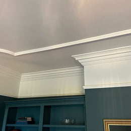 Large Regency Plaster Coving 140mm | Plaster Ceiling Roses