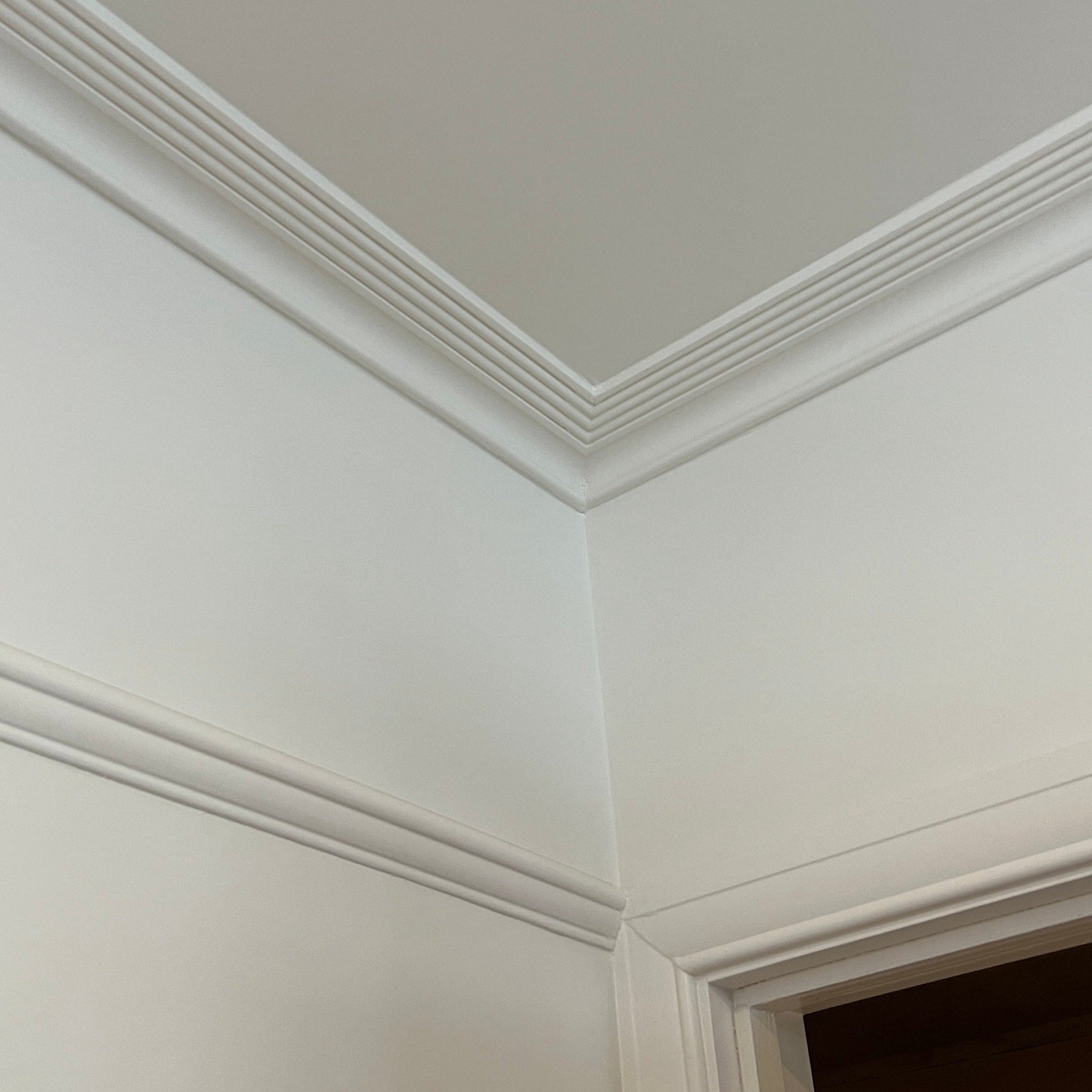 Small Art Deco Plaster Coving 50mm SPC021 | Plaster Ceiling Roses