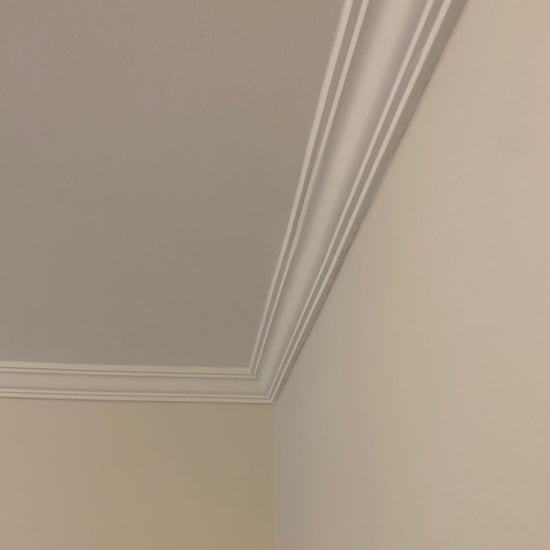 Small Ogee Plaster Coving 50mm SPC006 | Plaster Ceiling Roses