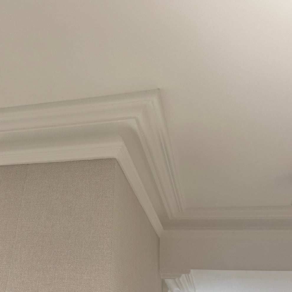 Swan Neck Coving Drop 90mm, Projection 120mm MPC085 | Plaster Ceiling Roses