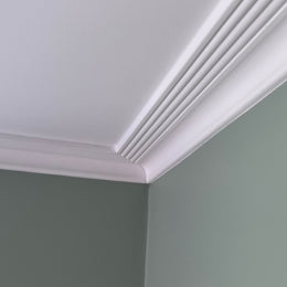 Small Art Deco Plaster Coving 50mm SPC021 | Plaster Ceiling Roses
