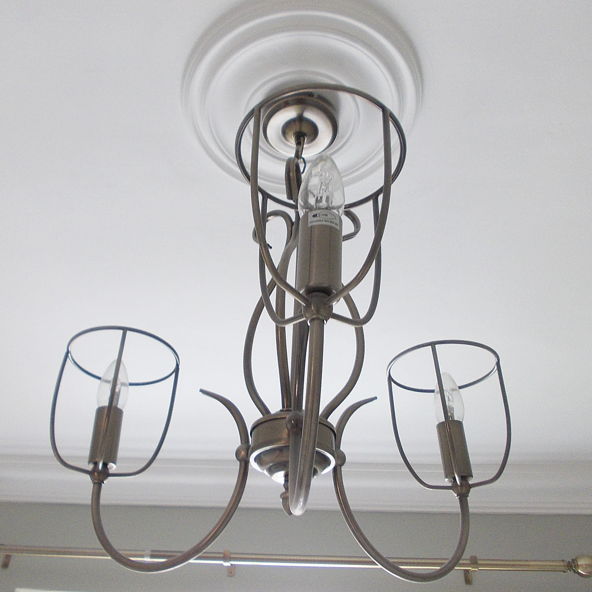 Plain Spun Plaster Ceiling Rose 320mm SPR070 | Plaster Ceiling Roses